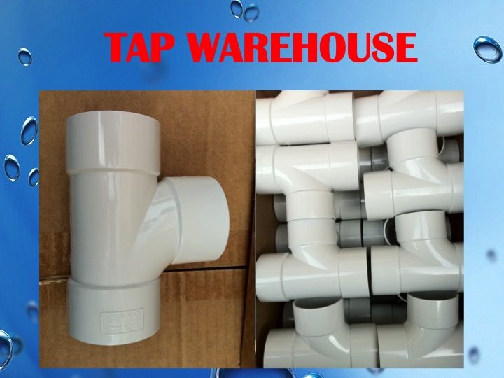 Tapwarehouse DWV PVC FITTING 50 MM T Junction – Tap Warehouse